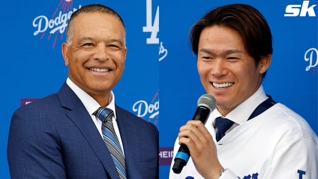 "He’s going to challenge me on my Japanese" - Dodgers manager Dave ...