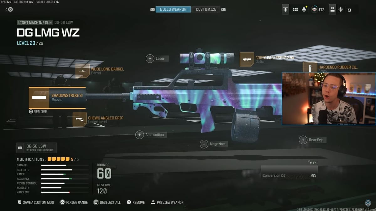 Best DG-58 LSW loadout in Warzone Season 4 Reloaded: Attachments, class ...