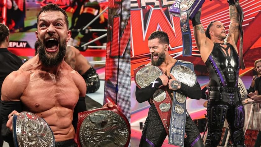 Finn Balor sends a four-word message after Judgment Day successfully defends the tag team ...