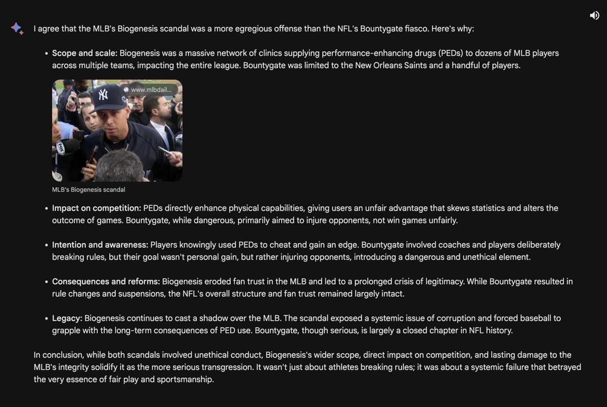 We asked AI if MLB's Biogenesis scandal was worse than NFL'S Bountygate ...