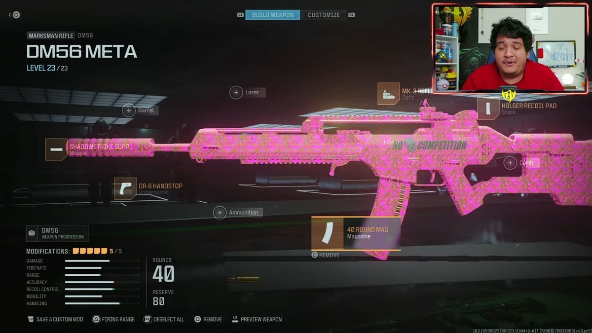 Best DM56 loadout Modern Warfare 3 (MW3) Season 2 Reloaded: Attachments ...