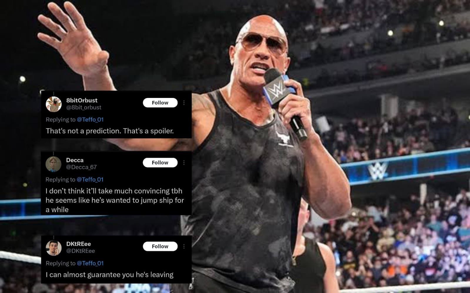 “WWE doesn't need or want The Rock 2.0” - Fans react to the possibility ...