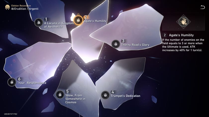Honkai Star Rail Argenti official kit, abilities, and more explained