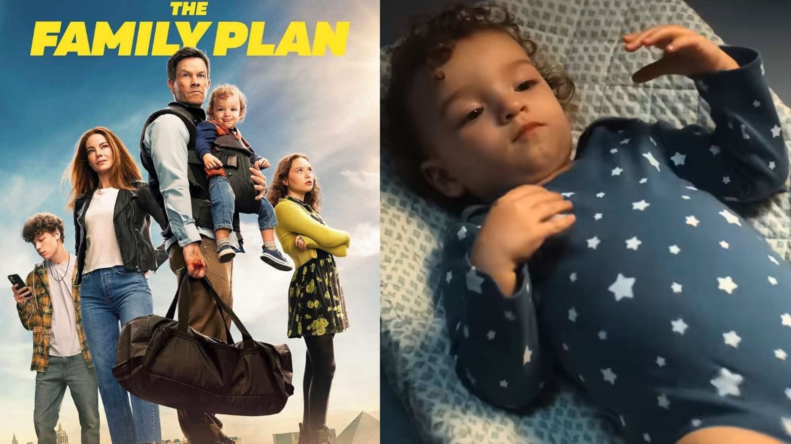 Is the baby in The Family Plan real? Explained
