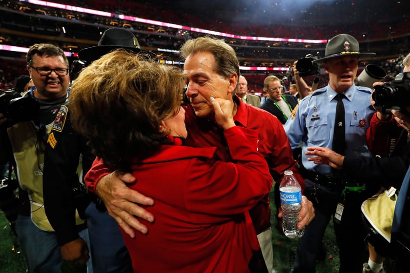 Nick Saban's daughter Kristen Saban shares iconic moments between mom ...