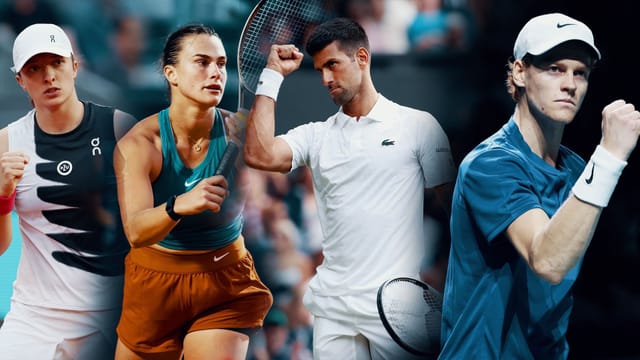 5 best rivalries of 2023 ft. Novak Djokovic-Jannik Sinner, and Iga Swiatek-Aryna Sabalenka