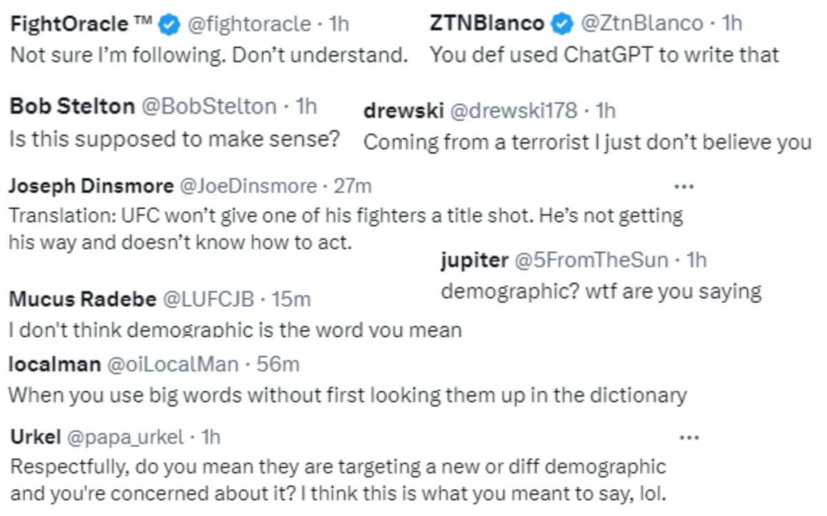 UFC: Ali Abdelaziz posts bizarre cryptic tweet about welfare of MMA ...