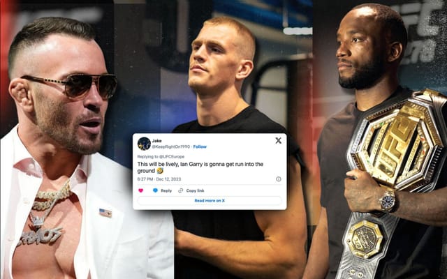 UFC 296 Press Conference: “Ian Garry is gonna get run into the ground ...