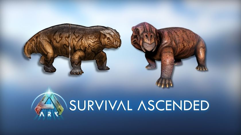 ARK Survival Ascended Lystrosaurus taming guide