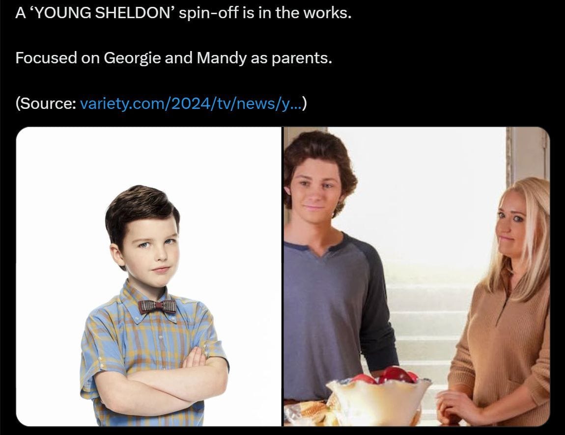 "A spin-off making a spin-off is wild"- Twitter in Frenzy as Young ...