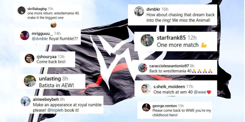"Please come back to WWE," "Triple H book it" - 54-year-old WWE legend ...