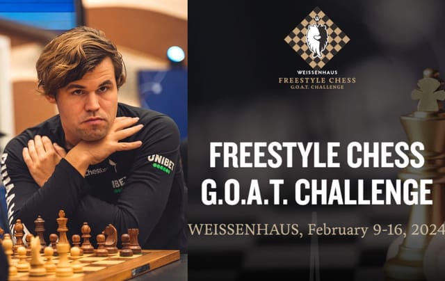 What is Freestyle Chess G.O.A.T. Challenge? Magnus Carlsen announces ...