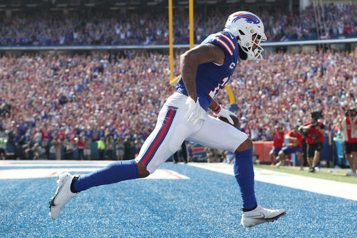 Is Gabe Davis playing tonight? Latest update on Bills WR's knee injury ...