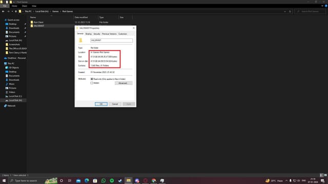 File size: What's the size of Valorant in 2024?