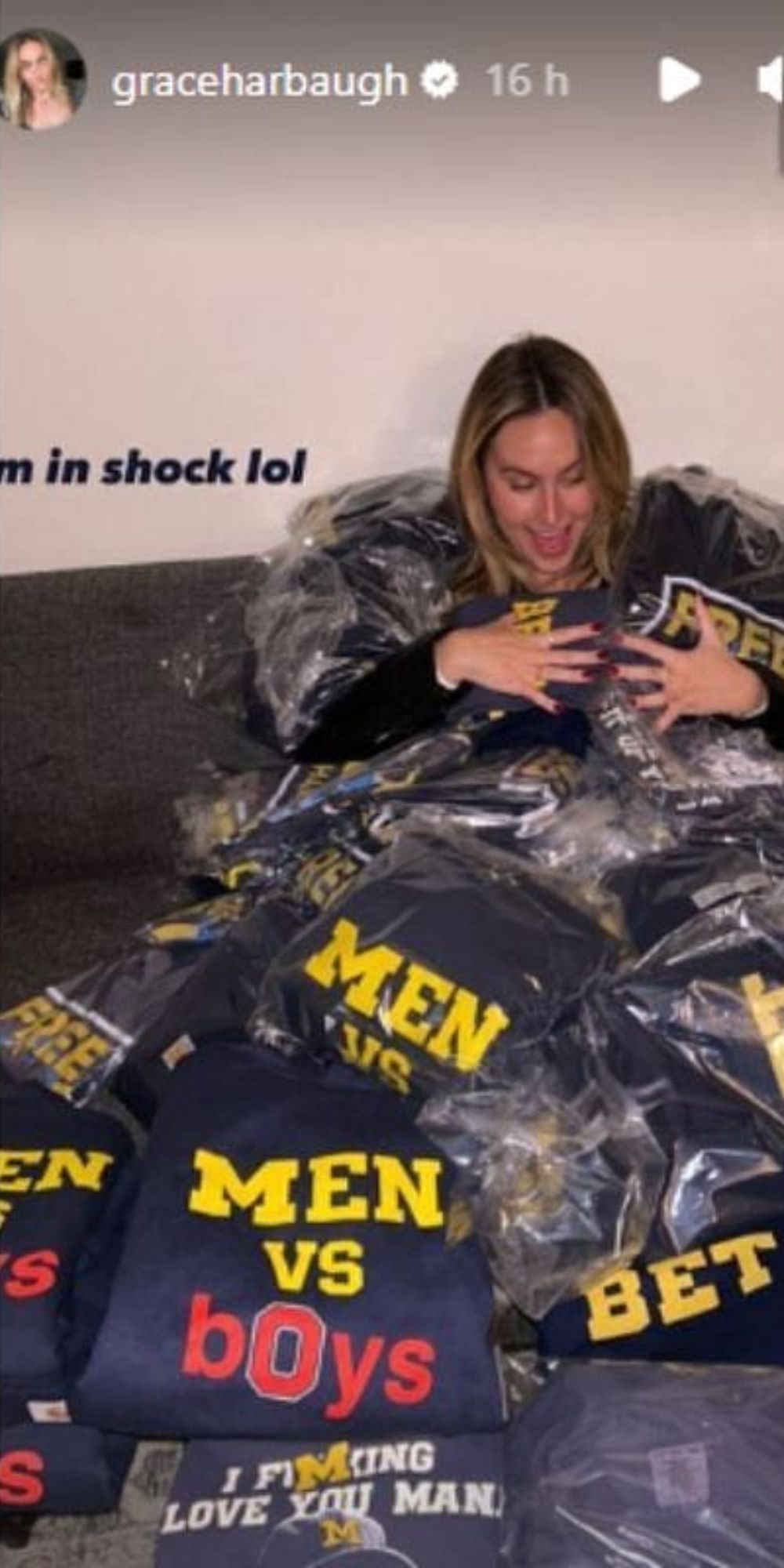 5 times Jim Harbaugh’s daughter Grace Harbaugh expressed her love for Michigan