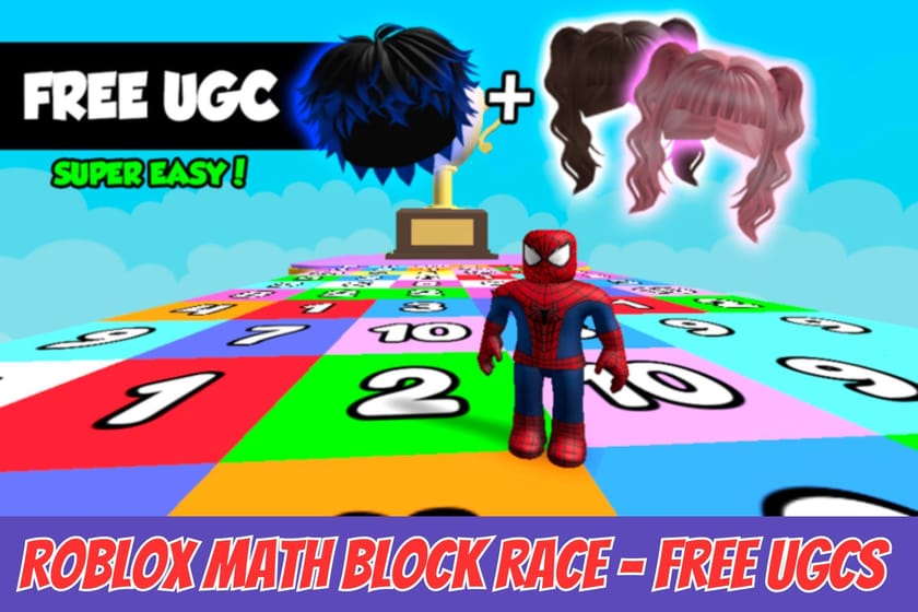 Roblox Math Block Race - Free UGCs