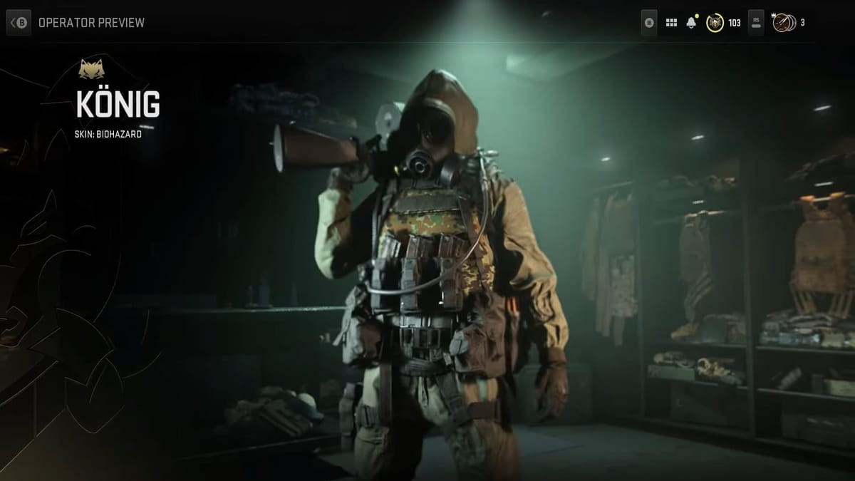 5 rarest Operator skins in Warzone (2024)