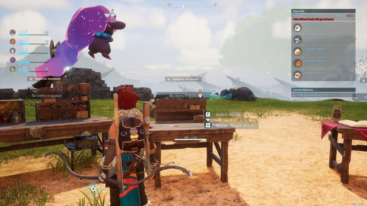 How to craft Glider in Palworld