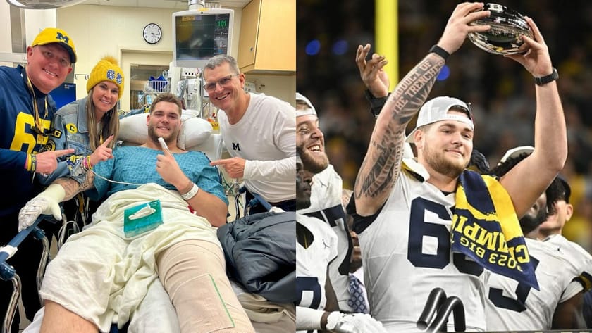 Zak Zinter injury: Why is Michigan OL not playing in Rose Bowl vs Alabama?