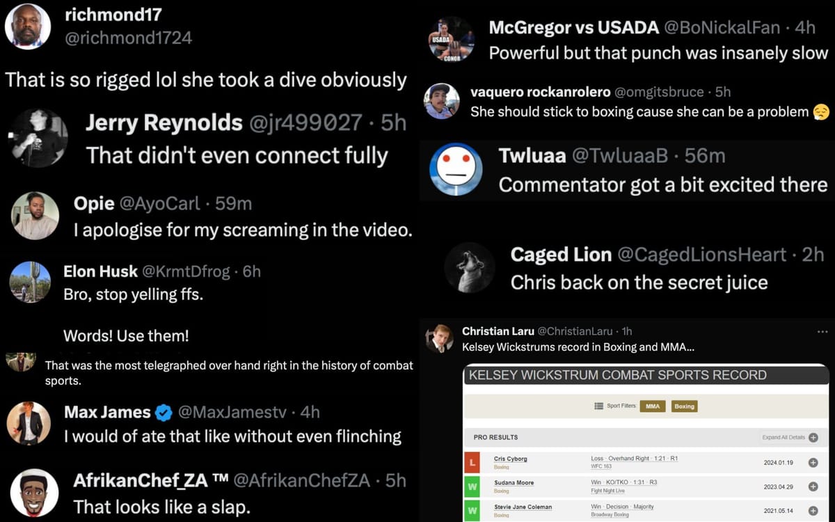 "That is so rigged" - Fans question Cris Cyborg's stunning first-round ...