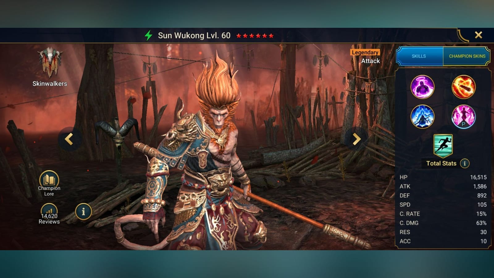 Raid Shadow Legends tier list