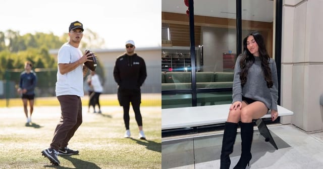 IN PHOTOS: Oregon QB Dillon Gabriel’s GF Zo Caswell shares adorable ...