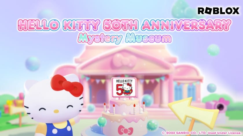Mystery Museum free UGC in Roblox My Hello Kitty Cafe