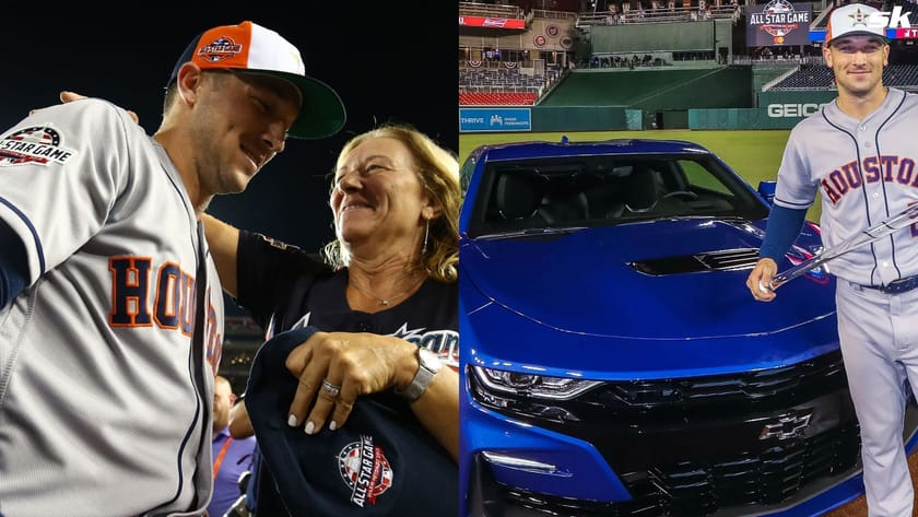 When Astros star Alex Bregman presented $69,795 Chevy Camaro ZL1 to mom ...