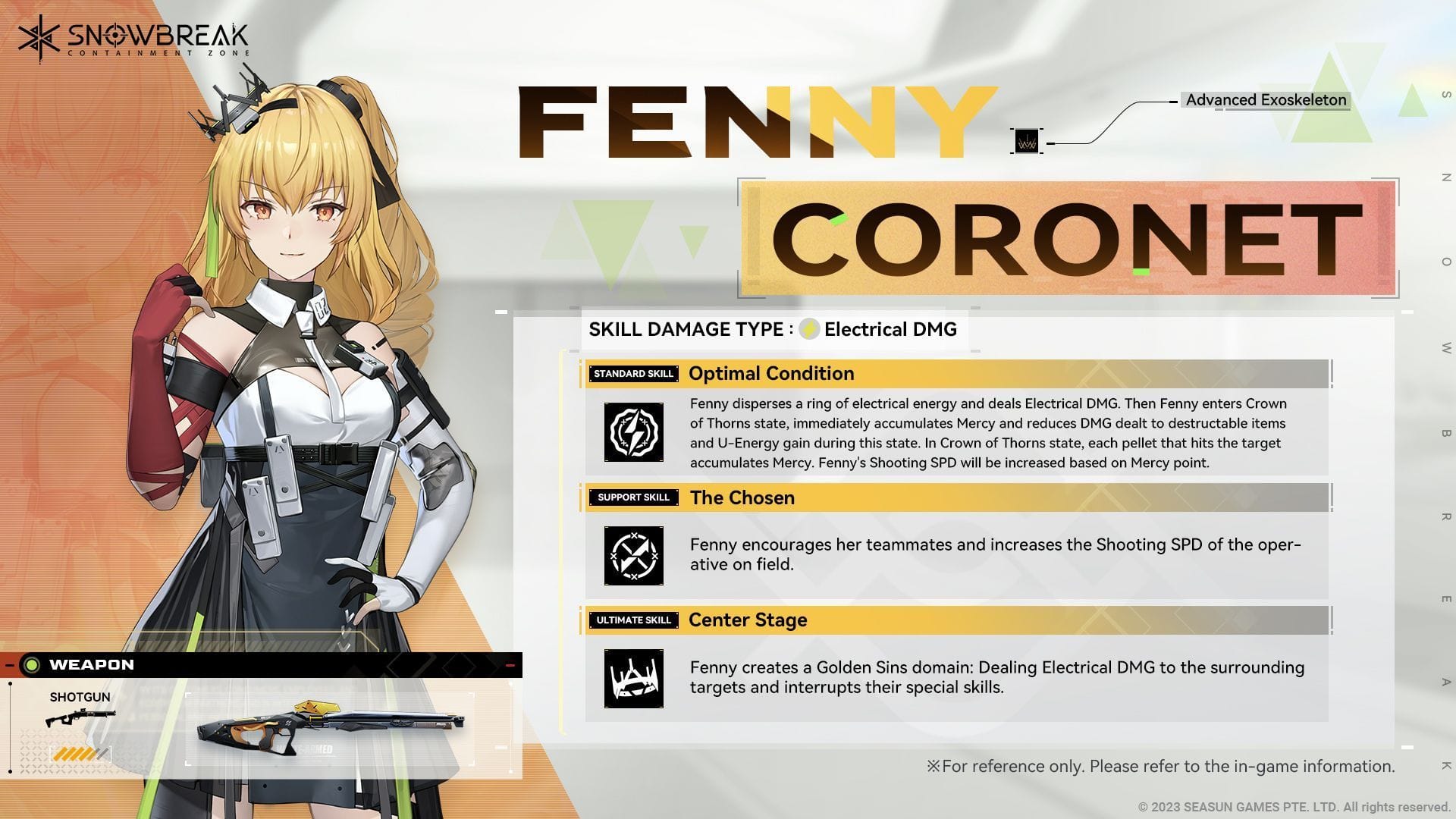 Snowbreak Containment Zone tier list (January 2024)