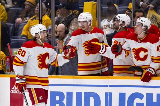 Flames' Blake Coleman dejected after Dallas Cowboys' shocking playoff ...