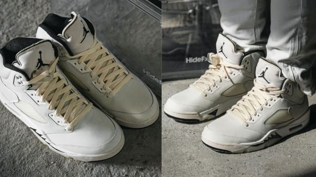 air jordan 5 sail: Air Jordan 5 Retro SE Sail shoes: Where to get ...