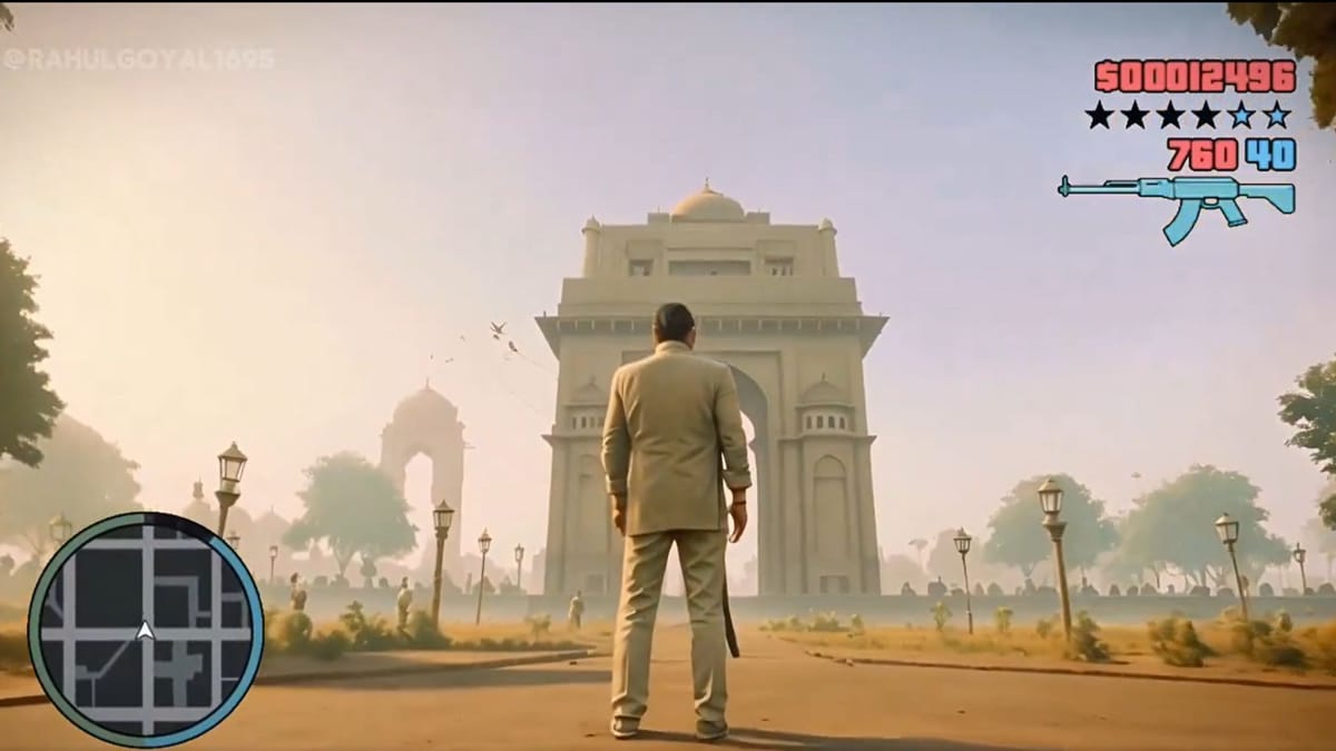 AI creates GTA 6 India trailer with unimaginable details