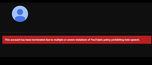 YouTube terminated OnlyUseMeBlade's channel for hate speech days after ...