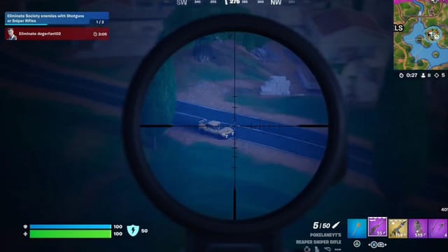 Fortnite player eliminates Bounty Target professionally, community ...