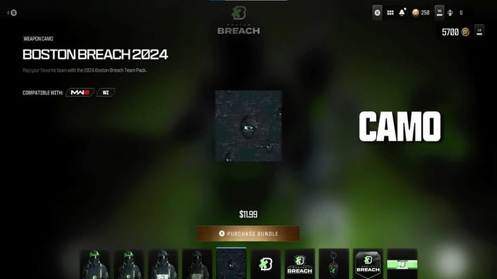 Boston Breach CDL team pack in Warzone and MW3: Price, what's included ...
