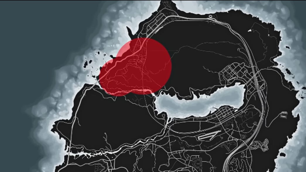 All GTA Online animal locations on the map