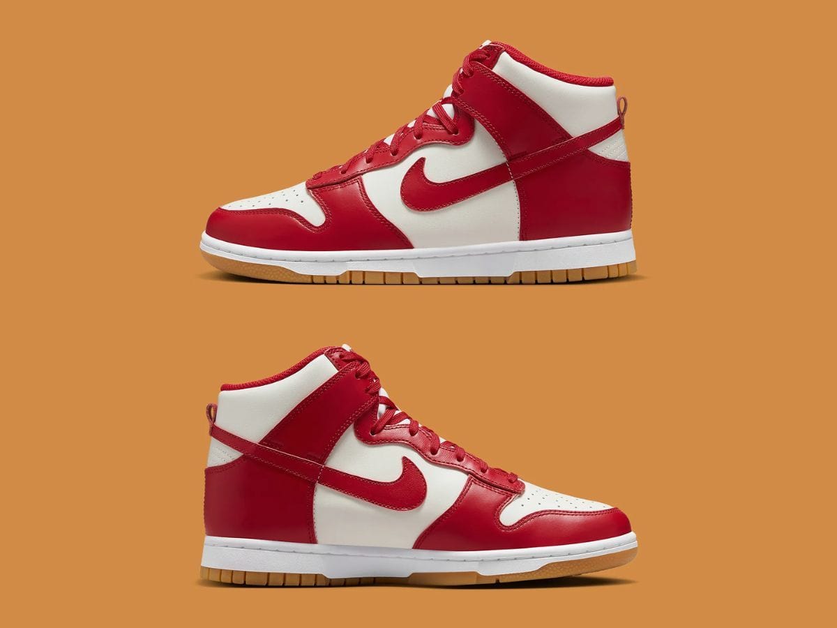 Nike Dunk High “Gym Red” sneakers: Where to get, price and more details ...