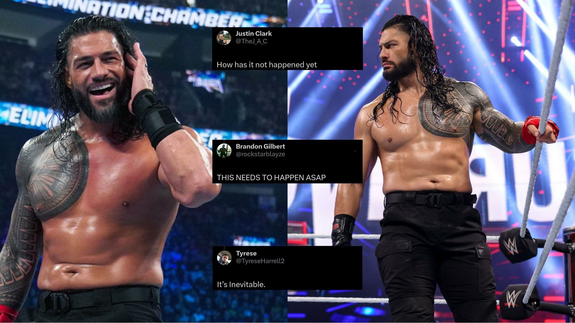 "It’s Inevitable," "Yeah it's over" - WWE Universe erupts over Roman ...