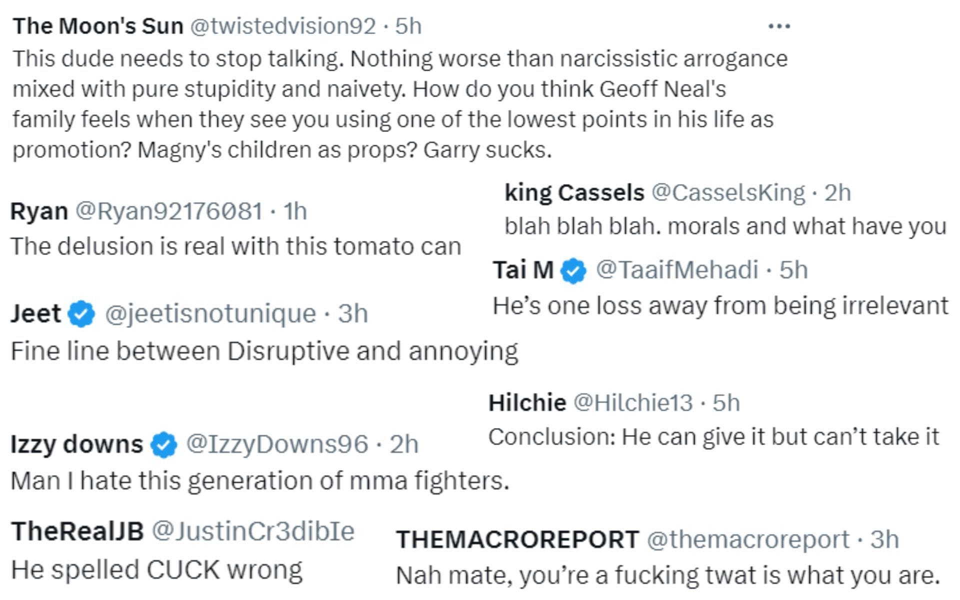 "He spelled C*CK wrong" - Fans rip into Ian Garry for "narcissistic ...