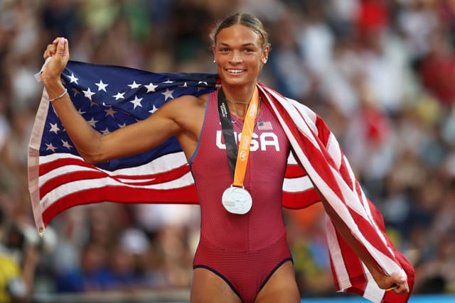 Anna Hall shares her training metrics with fans
