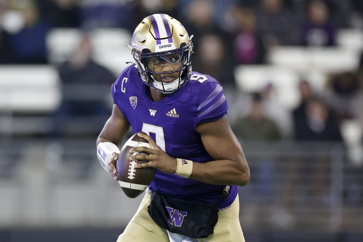 Michael Penix Jr injury: What happened to Washington QB during the CFB National Championship vs ...