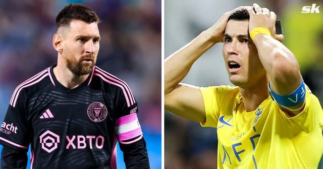 Cristiano Ronaldo and Lionel Messi miss out on first place as AI ranks ...