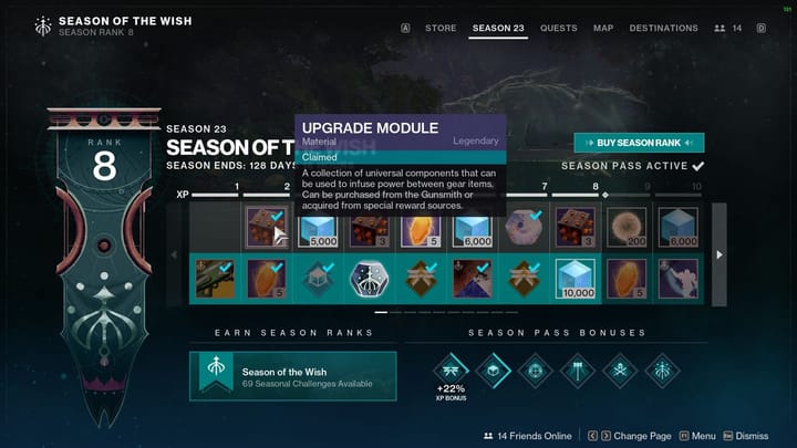 Upgrade Module: Destiny 2 Upgrade Module farm: Best methods, usage, and ...