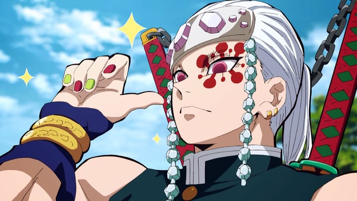 Demon Slayer: What is the mark around Tengen's left eye? Its meaning ...