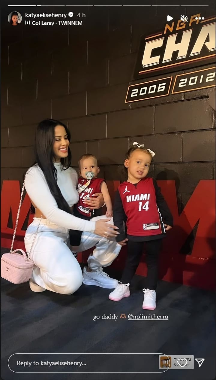Tyler Herro's girlfriend Katya Elise Henry posts adorable picture with ...