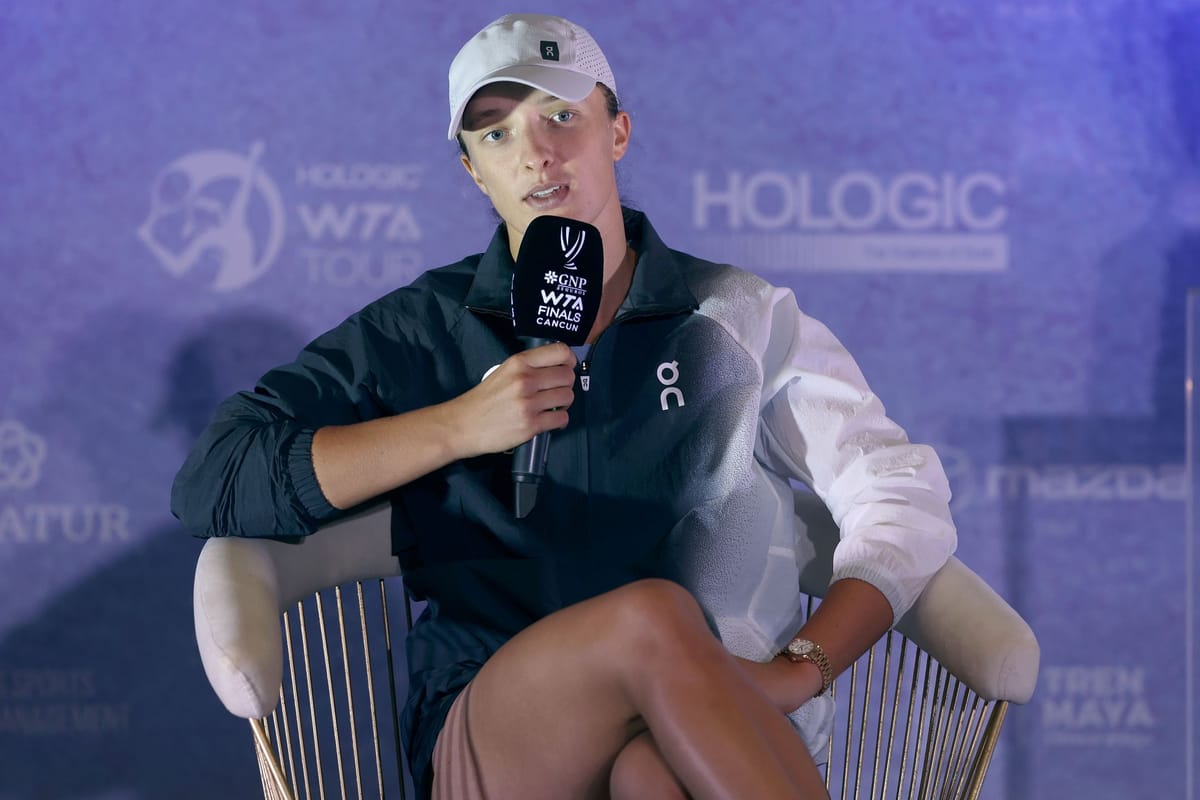 "Hope there’s an Iga Swiatek set coming out soon" - World No. 1 ...