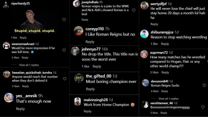 WWE Universe reacts as Roman Reigns breaks 47-year-old record