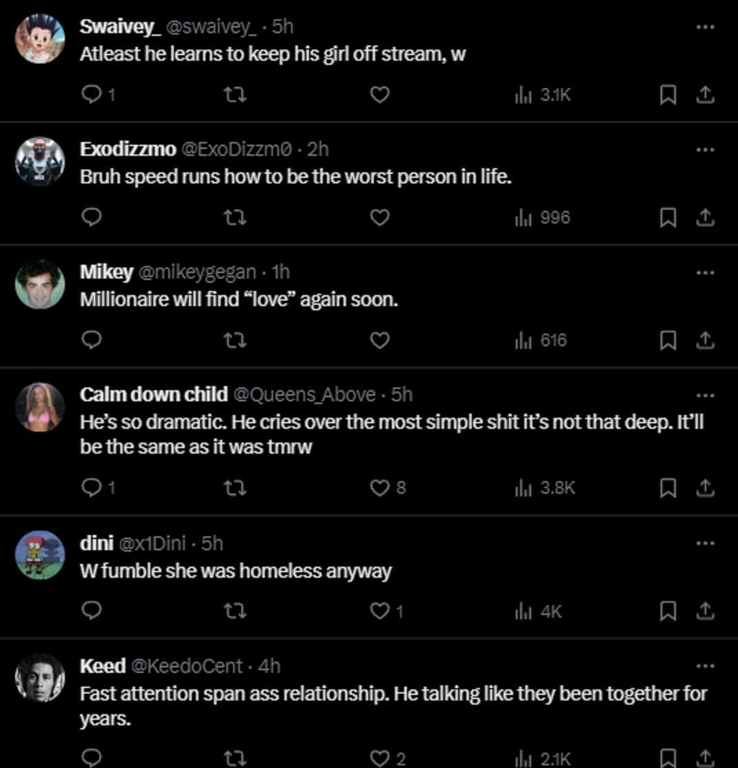 “You’re not gonna see me on stream with her ever again” - Adin Ross ...