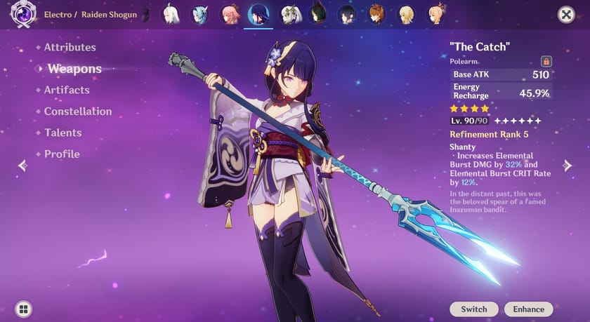 Raiden Shogun DPS and Support Build Guide and Team Comps for Genshin I