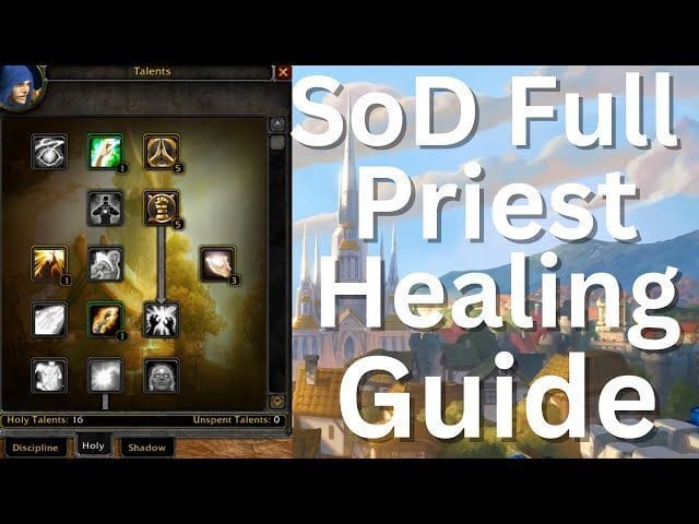 WoW Classic Season of Discovery: Best Runes and talents for Priests